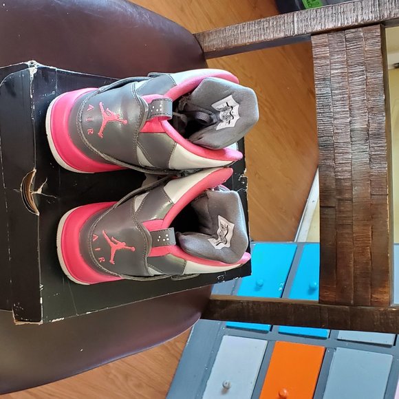 Nike Girls Jordan Flight 45 High GS | Shoes | Nike Girls Michael Jordan ...